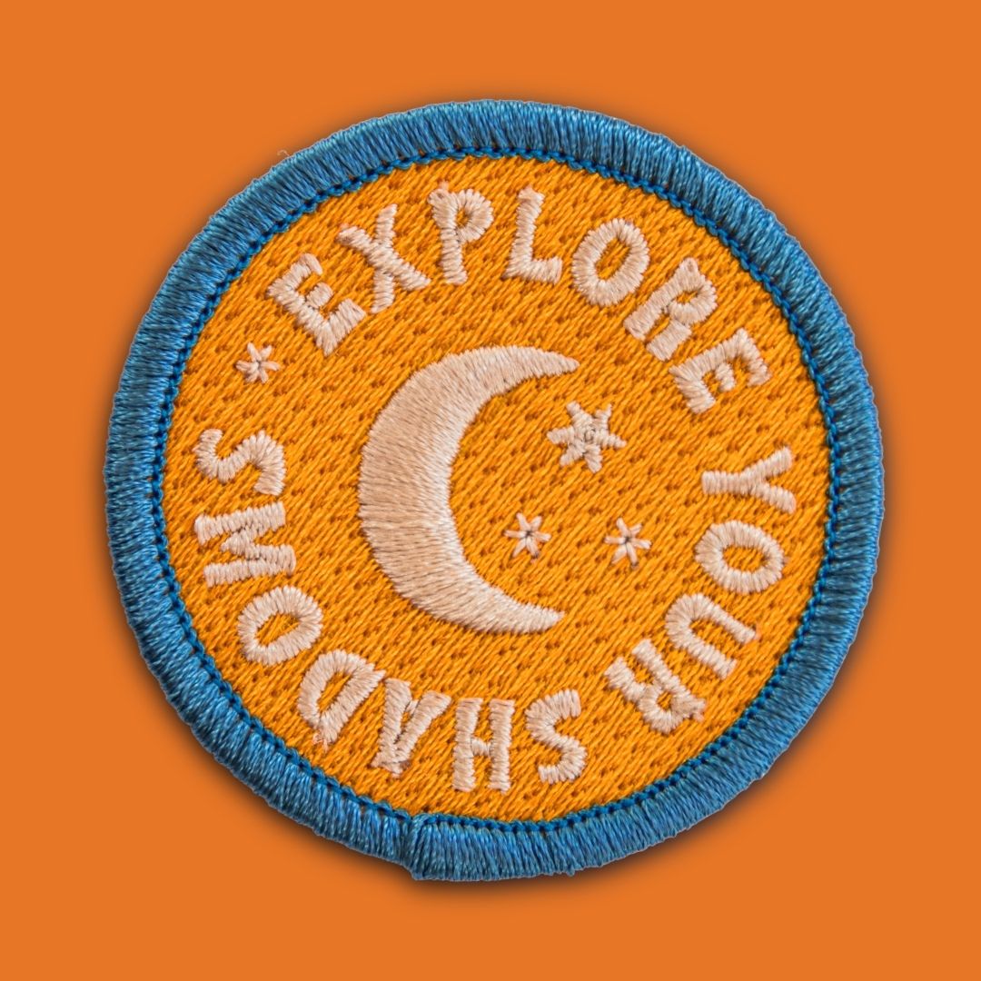 Explore Your Shadows Embroidered Patch – allisonjoneshunt